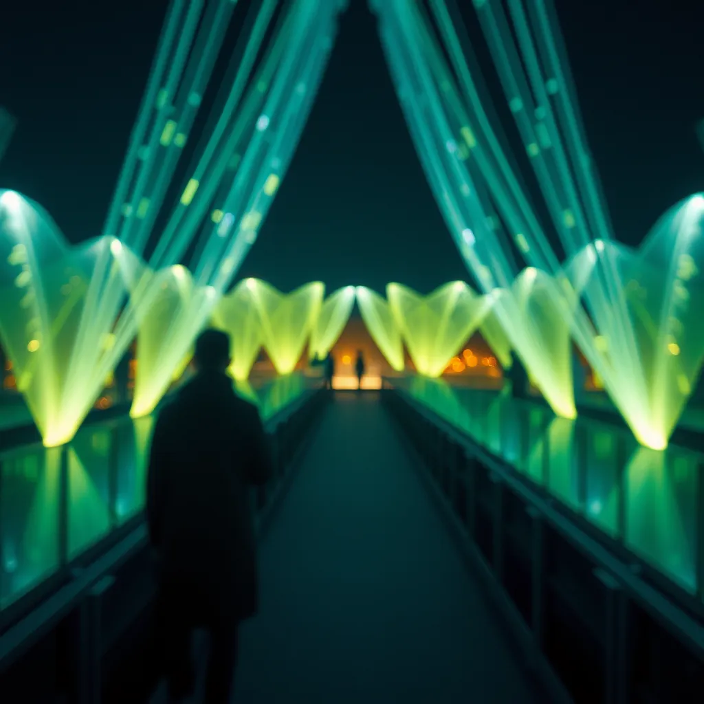Exploring the Aya Light Show: Art Meets Technology